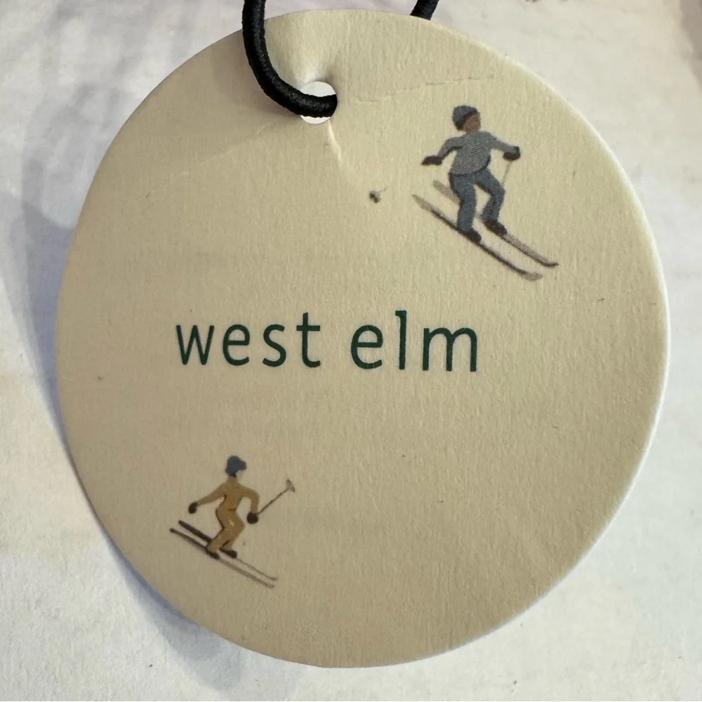 West Elm | Kitchen | West Elm Red Stoneware Knit Ski Cap Hat Hot ...